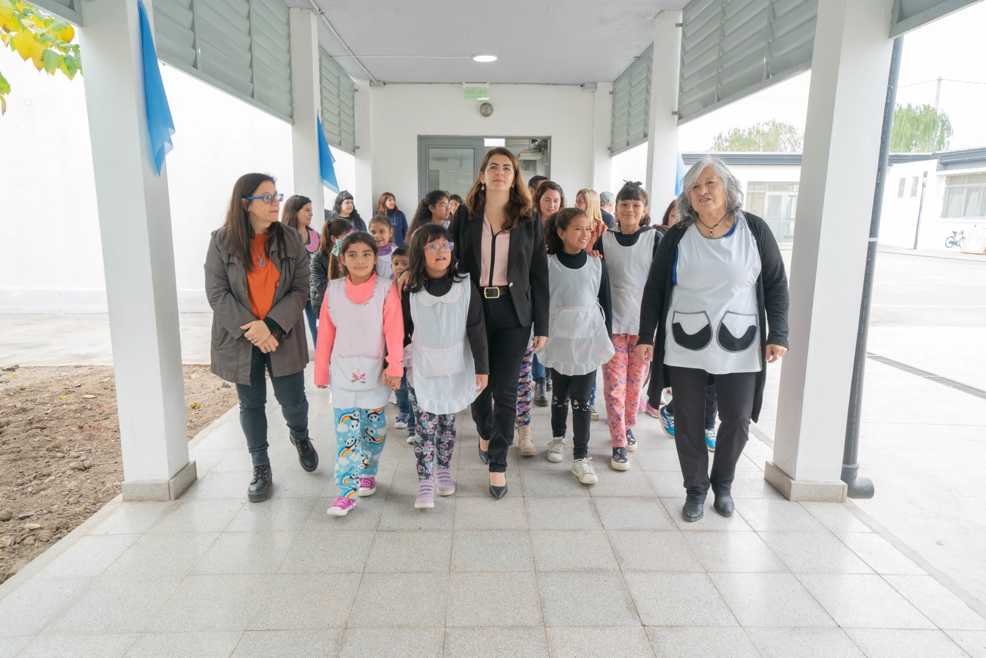 MARIEL FERNÁNDEZ INAUGURÓ OBRAS DE AMPLIACIÓN EN LA ESCUELA SECUNDARIA ...